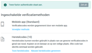 Tweefactorauthenticatie (2FA) voor webmail.ezorg.nl – E-Zorg Kennisbank