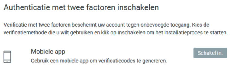Tweefactorauthenticatie (2FA) voor webmail.ezorg.nl – E-Zorg Kennisbank
